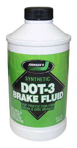 Johnsen'­s Synthetic Dot 3 Brake Fluid (SS-1) 2212